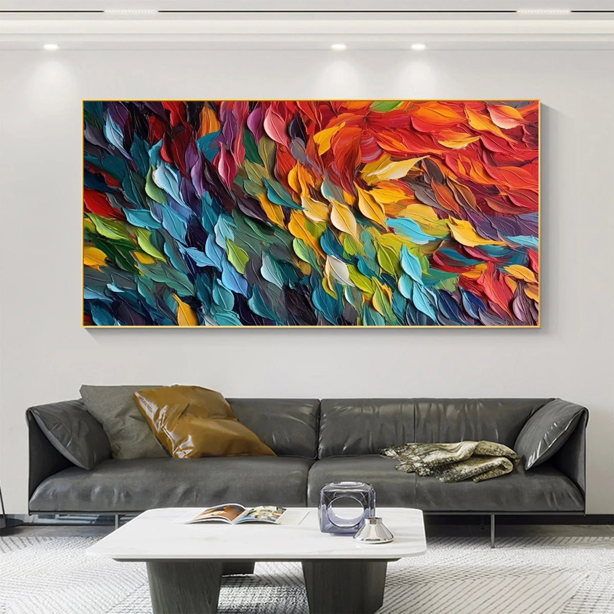 Hand-Painted Textured Wall Art | 3D Abstract Oil Paintings – Artexture