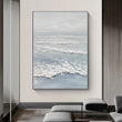 Tranquil Tides: Ocean-Inspired Textured Wall Art for Modern Homes